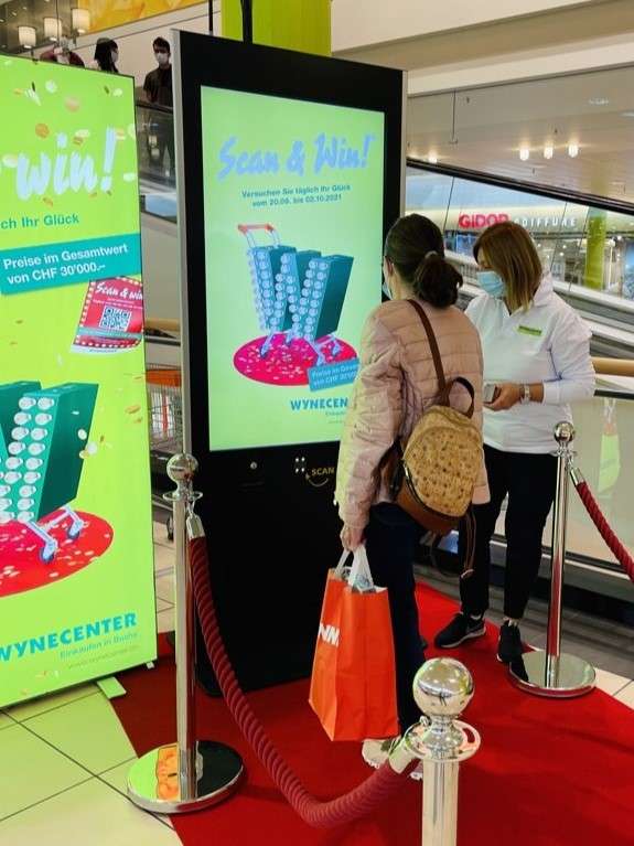 Scan & Win für Migros Aare